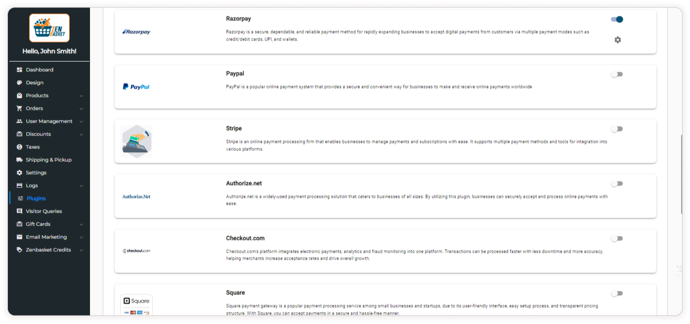 Solution for Limited Payment Options - Centizen Inc