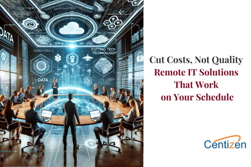 Cost-Efficient Remote IT Solutions on Your Schedule - Centizen Inc